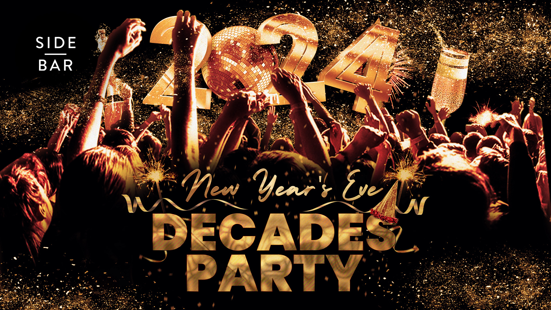 New Year's Eve Decades Party | Side Bar Sydney