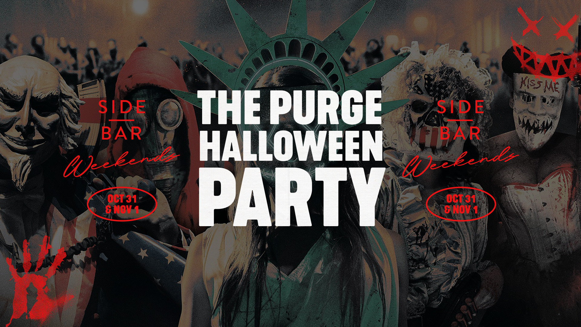 The Purge Halloween Party | Side Bar Sydney