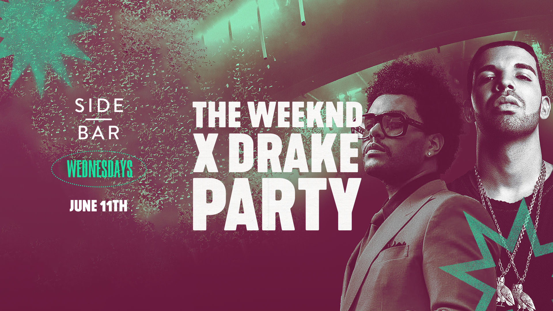 The Weeknd x Drake Party - Side Bar Sydney